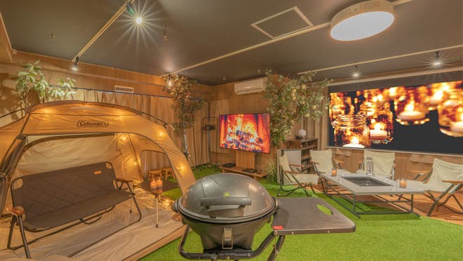 スペモ⛺学割👨🎓BBQ🍗パーティー✨プロジェクター🎥撮影・キャンプ🌿326_KIMAGURE-Camp大阪難波3rdの写真6