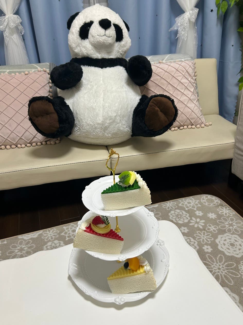NRS02🐼パンダに会えるスペース💕おうちデート💕女子会💕誕生日会💕映画鑑賞💕推し活の写真2