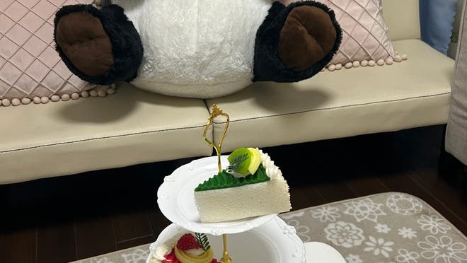 NRS02🐼パンダに会えるスペース💕おうちデート💕女子会💕誕生日会💕映画鑑賞💕推し活の写真2