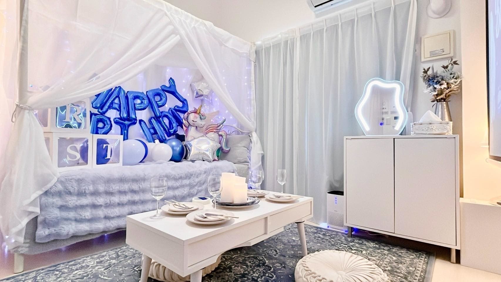 【💙24H営業💙】南海難波9分🚃✨特大84㌅スクリーン🫶ゴミ捨て無料🗑️デート💗シャワー🚿未成年🆗の写真19