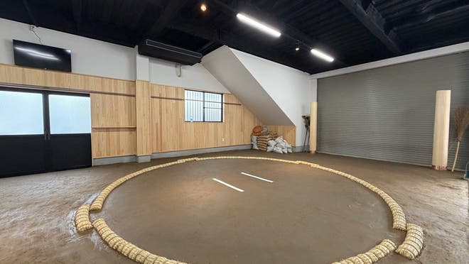 IGアリーナから車で10分の相撲土俵付トレーニングスペースの写真2