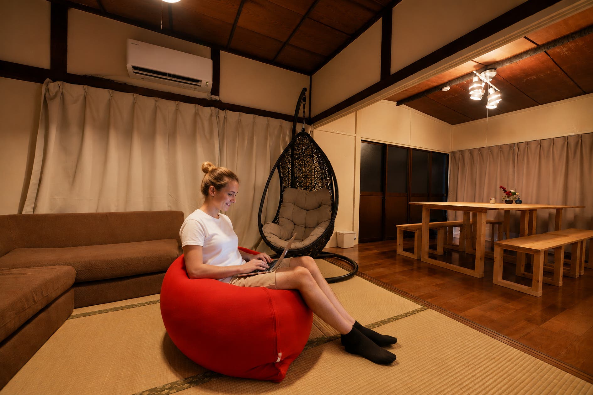 ヒンヤリ涼しくパーティ🎉広々125㎡｜レンタルキッチン🍳,パーティー,撮影,Yogibo,会議✏️リモートワーク🗒️の写真9