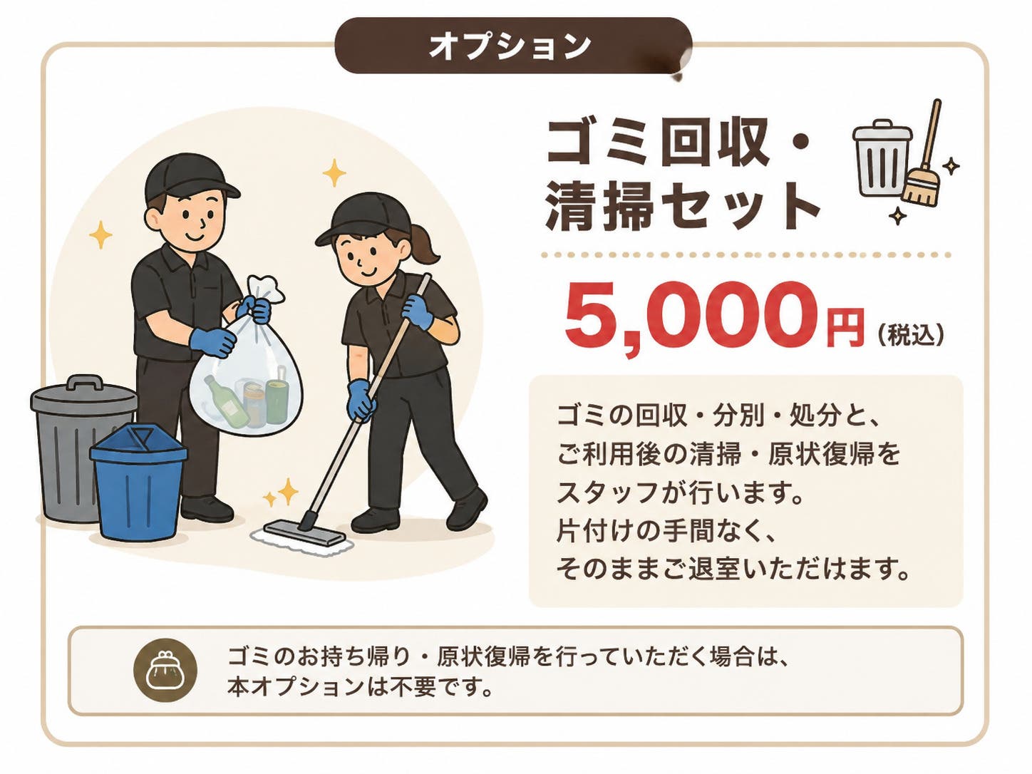 ゴミ回収・清掃セットの画像1