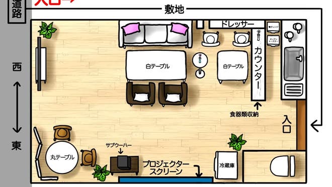 🚉岡山駅(一駅)→三門駅徒歩1分🅿2台無料/プロジェクターWi-Fi📶ワイワイ集まれる貸切部屋✨推し活・交流会・誕生会に⭕の写真25