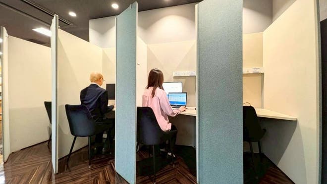 【仙台駅西口徒歩2分】高速Wi-Fi・フリードリンク完備!スタッフ常駐で安心!ステージライン_ブースの写真1
