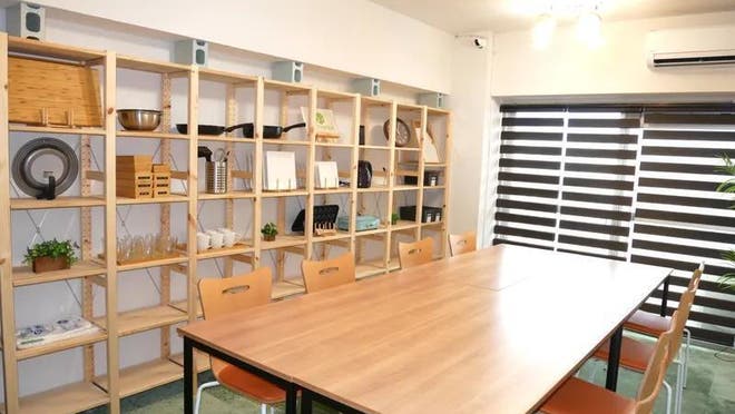 【高田馬場駅徒歩2分🚶!定員8名✨】ふれあい貸し会議室 高田馬場H(旧 ワークス研究所@高田馬場Lounge)の写真1