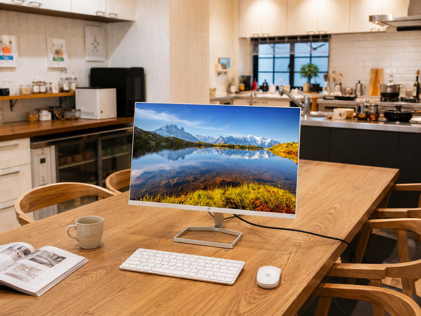 【撮影・会議】ディスプレイモニター　HP M24fwa FHD の画像1