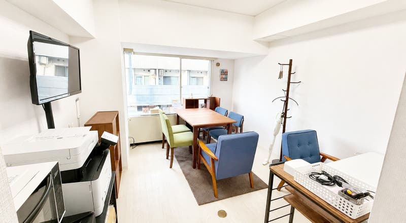 【渋谷駅 徒歩5分】駅近の貸会議室✨WIFI📶モニター有・WEB会議🍃面接・面談💻MTG・打ち合わせ🌟作業・勉強会◎