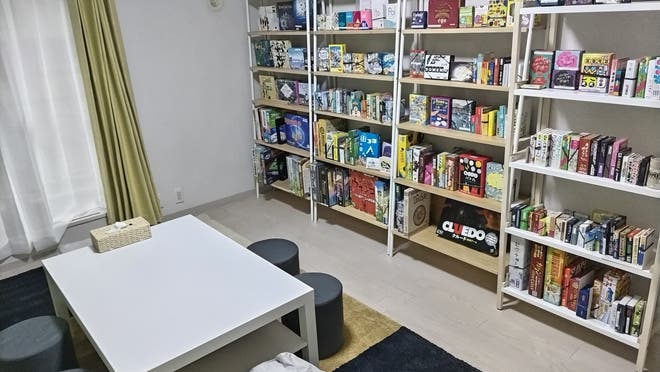 ボードゲームが200種類🎲持ち込み👌リラックス出来るスペースです☺️大人も子どもも楽しめるスペース、お待ちしてます🍀の写真1