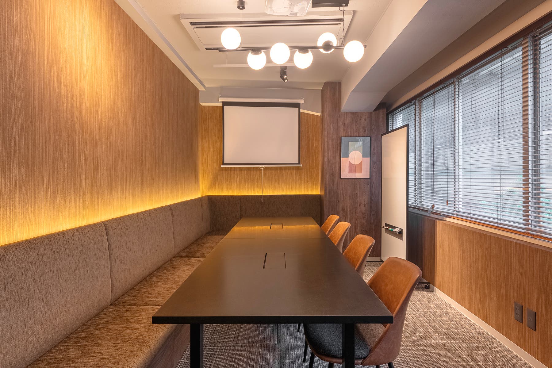 スペモ🧑🏻‍💻水天宮前駅１分❗️会議/ワークショップ/プロジェクター/ドリンク有💻852_nodomaruWORK水天宮の写真6