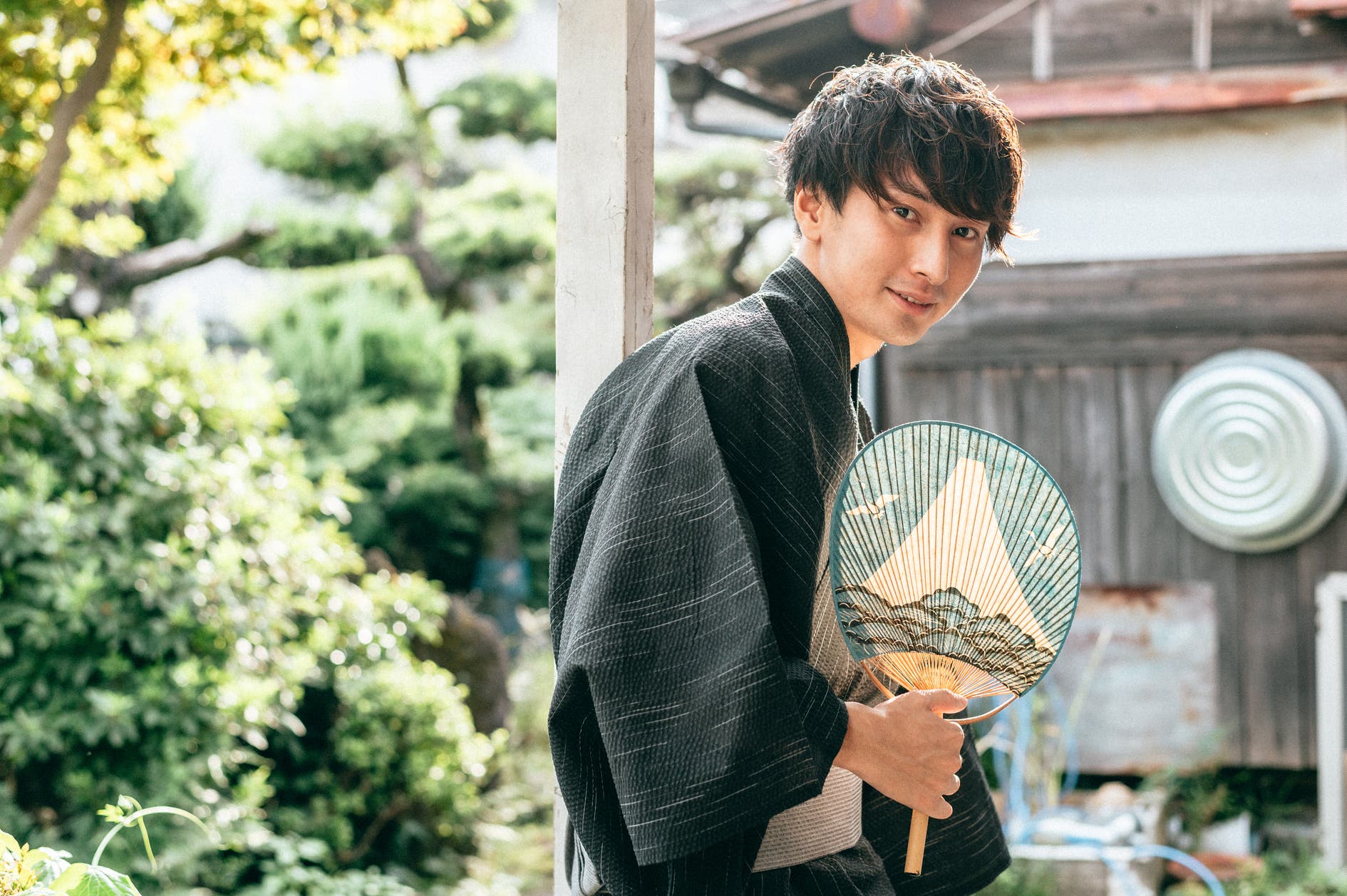 インドア花見・桜🌸・こたつ・自然光・ちゃぶ台・卒業・浴衣・レンタル着付・懇親会・生配信・火鉢・ポートレイト・古時計の写真20