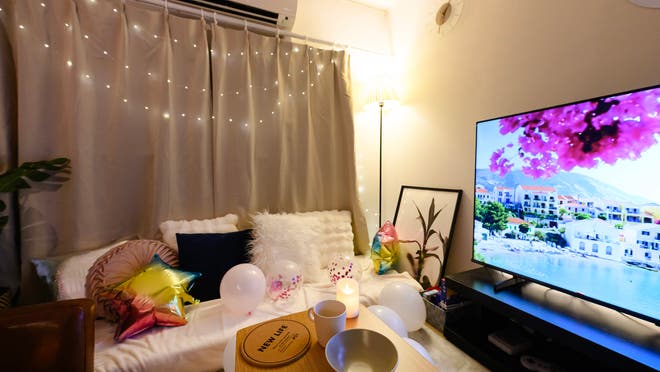 【天満駅すぐ🌟】7月グランドオープン💖 ✨大切な人と大画面テレビ/ボードゲームを楽しめるごろ寝空間❣️✨の写真12