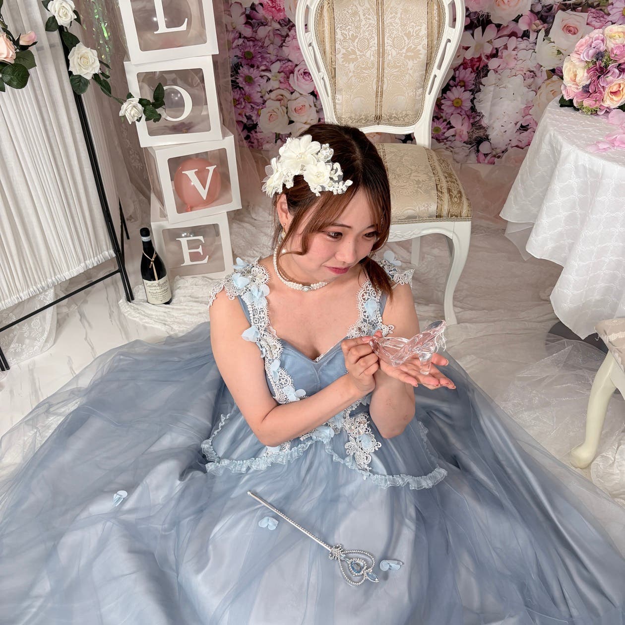 阿倍野駅3分セルフフォトスタジオ天王寺駅すぐ♡コスプレ!誕生日会・推し活・祭壇撮影・姫系・メルヘンの写真25