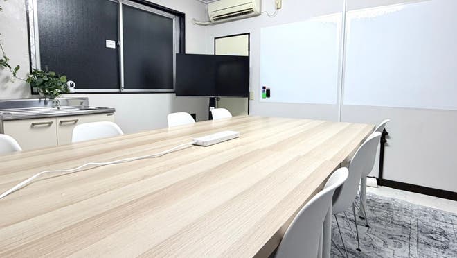 飯田橋徒歩30秒!駅から1番近い会議室/ボードゲーム/冷蔵庫/テレビモニタの写真12