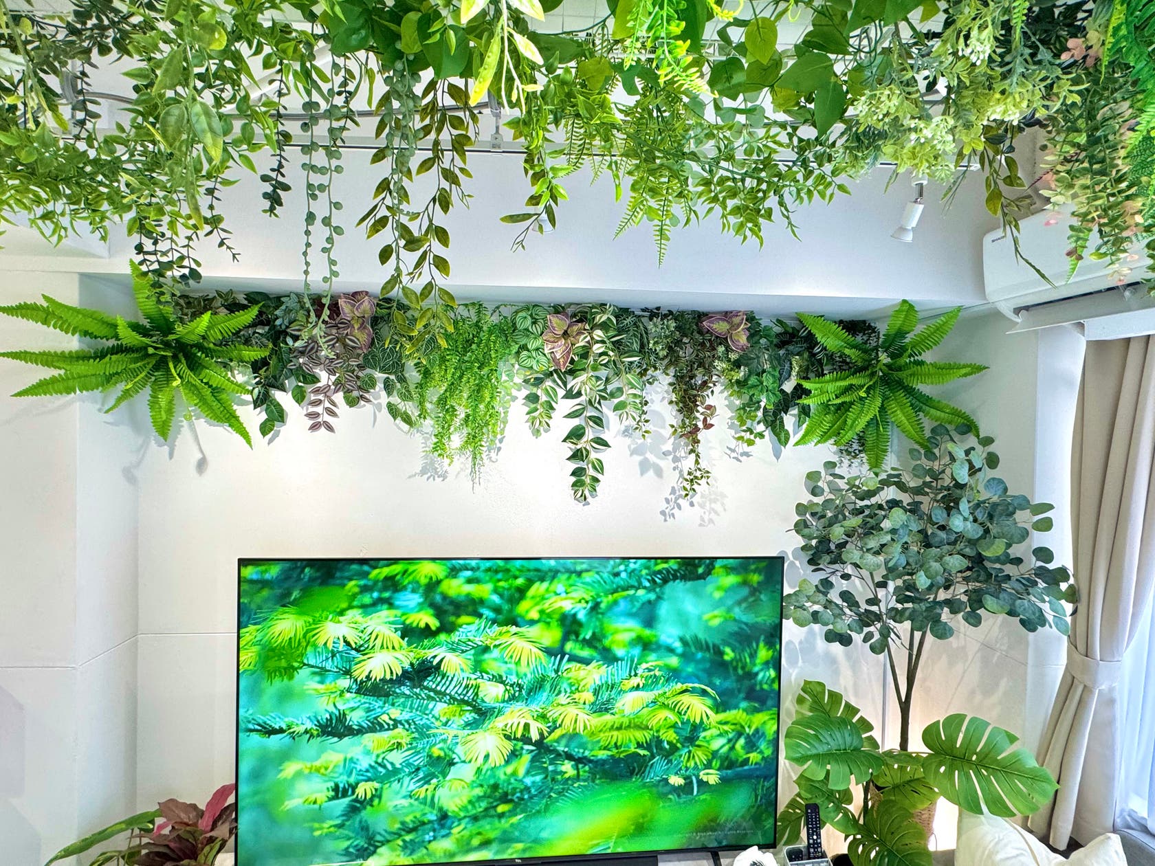 New Open!✨上野エリア･入谷駅3分🌿グリーン溢れる癒し空間🍃推し活💖女子会🥂ママ友会☕️75型TV📺撮影📷の写真12