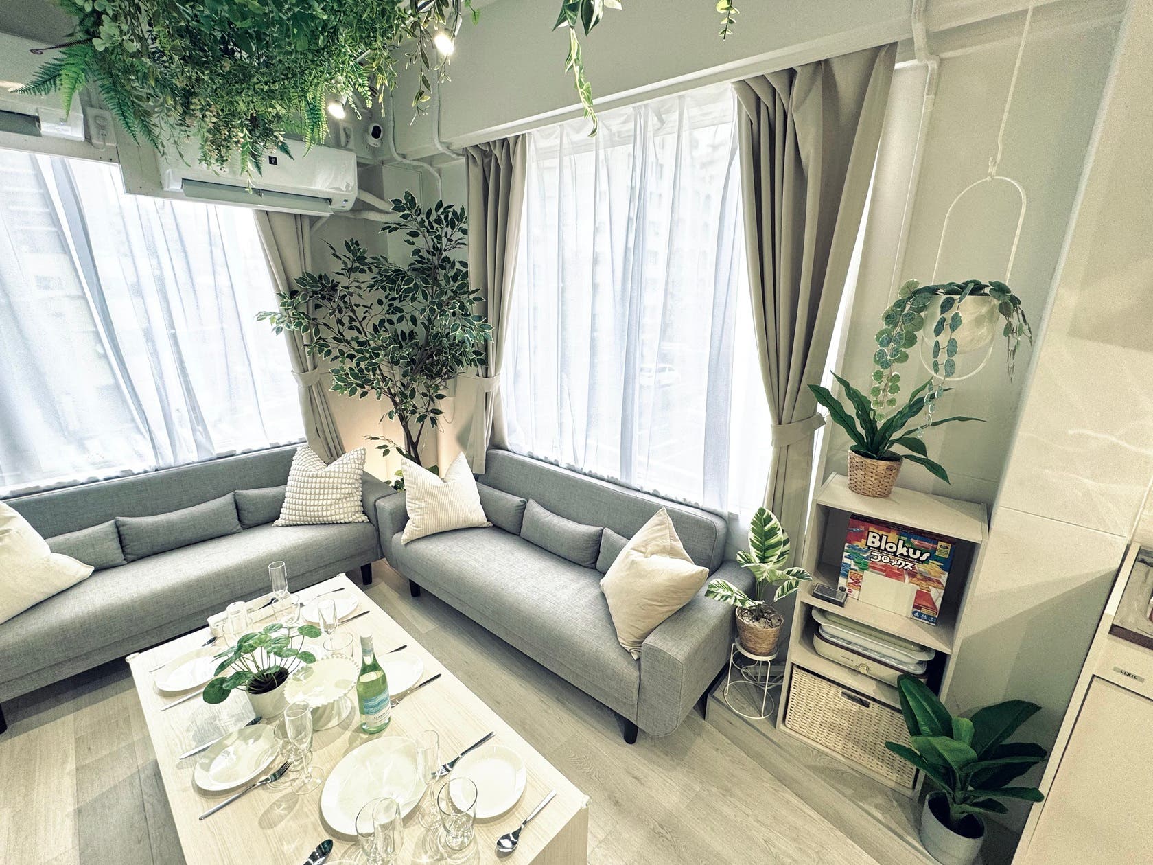 New Open!✨上野エリア･入谷駅3分🌿グリーン溢れる癒し空間🍃推し活💖女子会🥂ママ友会☕️75型TV📺撮影📷の写真8