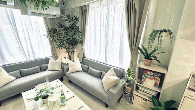 New Open!✨上野エリア・入谷駅3分🌿グリーン溢れる癒し空間🍃推し活💖女子会🥂ママ友会☕️75型TV📺撮影📷の写真8