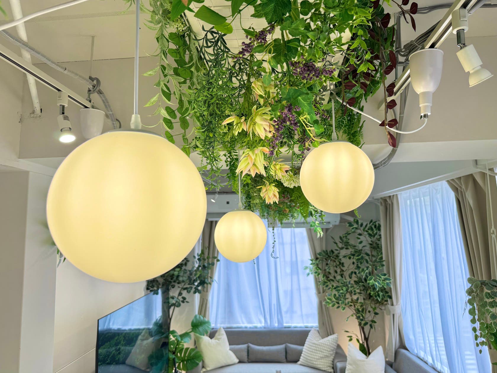 New Open!✨上野エリア･入谷駅3分🌿グリーン溢れる癒し空間🍃推し活💖女子会🥂ママ友会☕️75型TV📺撮影📷の写真9