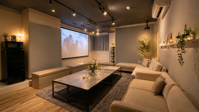 ラウンジグレーなんば🖤ホテルライクな貸切空間🌃最大16名可能の写真1