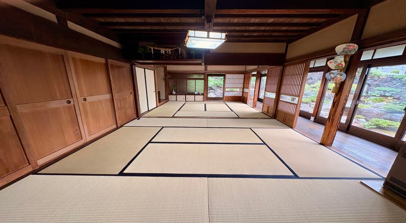 ◆無料駐車場あり◆築100年の古民家【ちとせの平屋】 和室畳・縁側・土間・お庭　毎回清掃除菌！