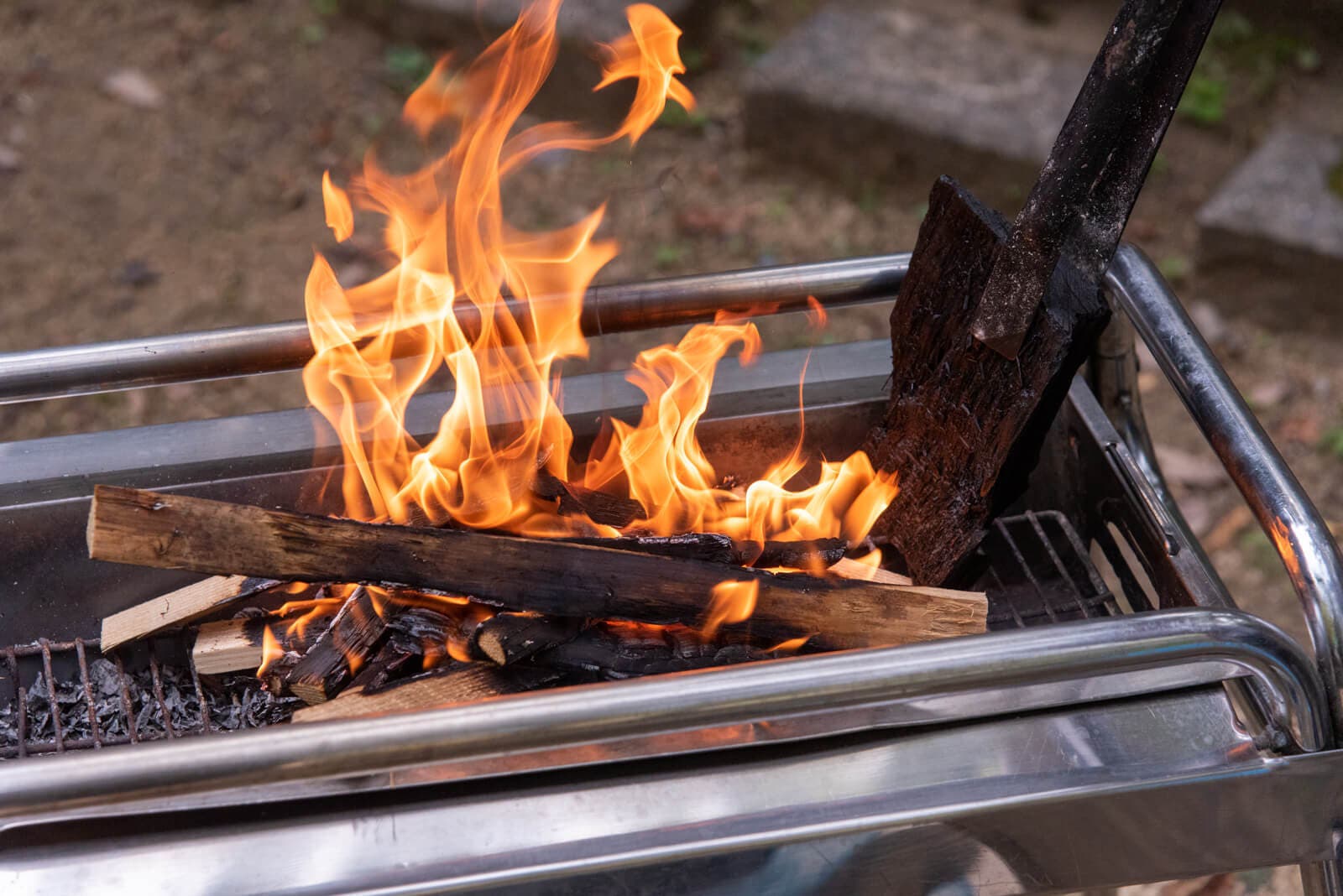 BBQの薪割り体験＆火起こしサポートの画像2
