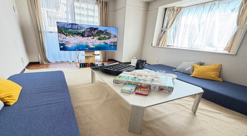 【先着50組限定OPEN割引🉐】橋本駅チカ✨特大TV📺大人気ゲーム機🎮焼肉🍖たこパ🐙ゴロゴロ💤 鑑賞会🎥