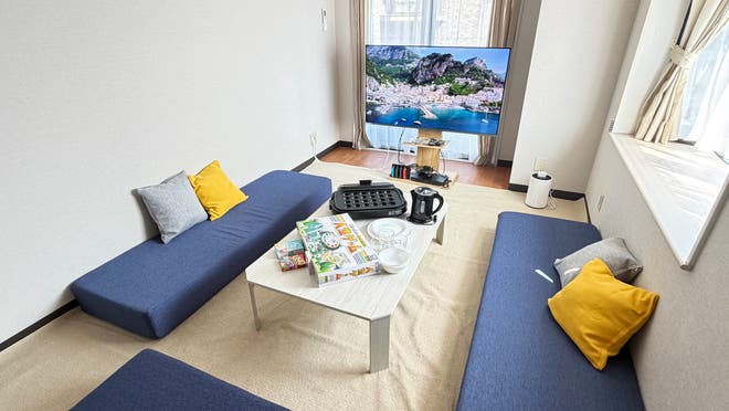 【U-ROOM橋本1】橋本駅チカ!55㌅特大TV📺大人気ゲーム機🎮焼肉🍖たこパ🐙ゴロゴロ💤 鑑賞会🎥の写真2