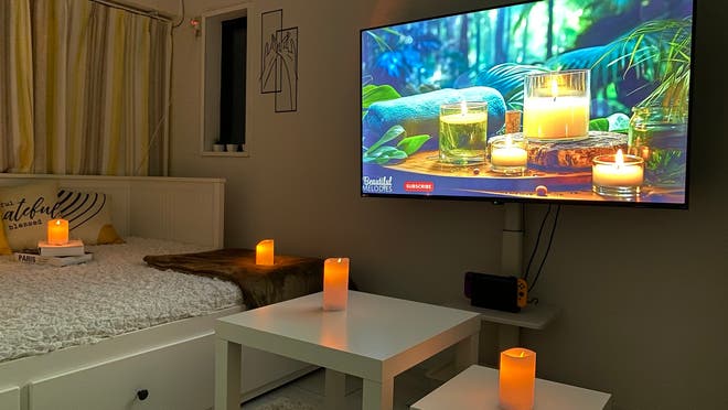 【京都駅すぐ】徒歩4分🚶2〜6名にぴったり✨Netflix🎬55㌅のモニター📺おうちデート💖1日だらだら空間💓の写真13