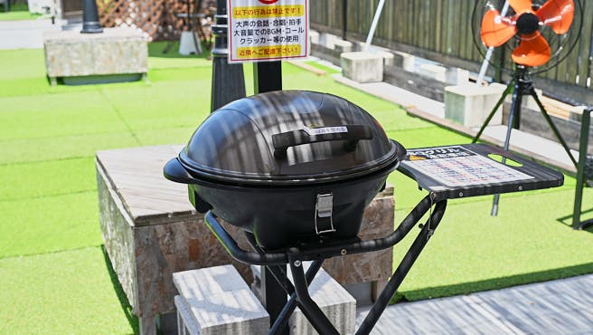 屋上ガーデン【VIPエリア】駅徒歩1分でBBQ🍖スポットクーラー完備💖3部制【10~14時/14~18時/18~22時】の写真3