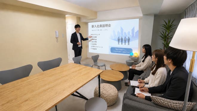 🌿福島駅徒歩3分(大阪・梅田から1駅)会議室・パーティー・懇親会🥂 プロジェクター📽️Wi-Fi無料✨ビジネスに最適💻の写真4