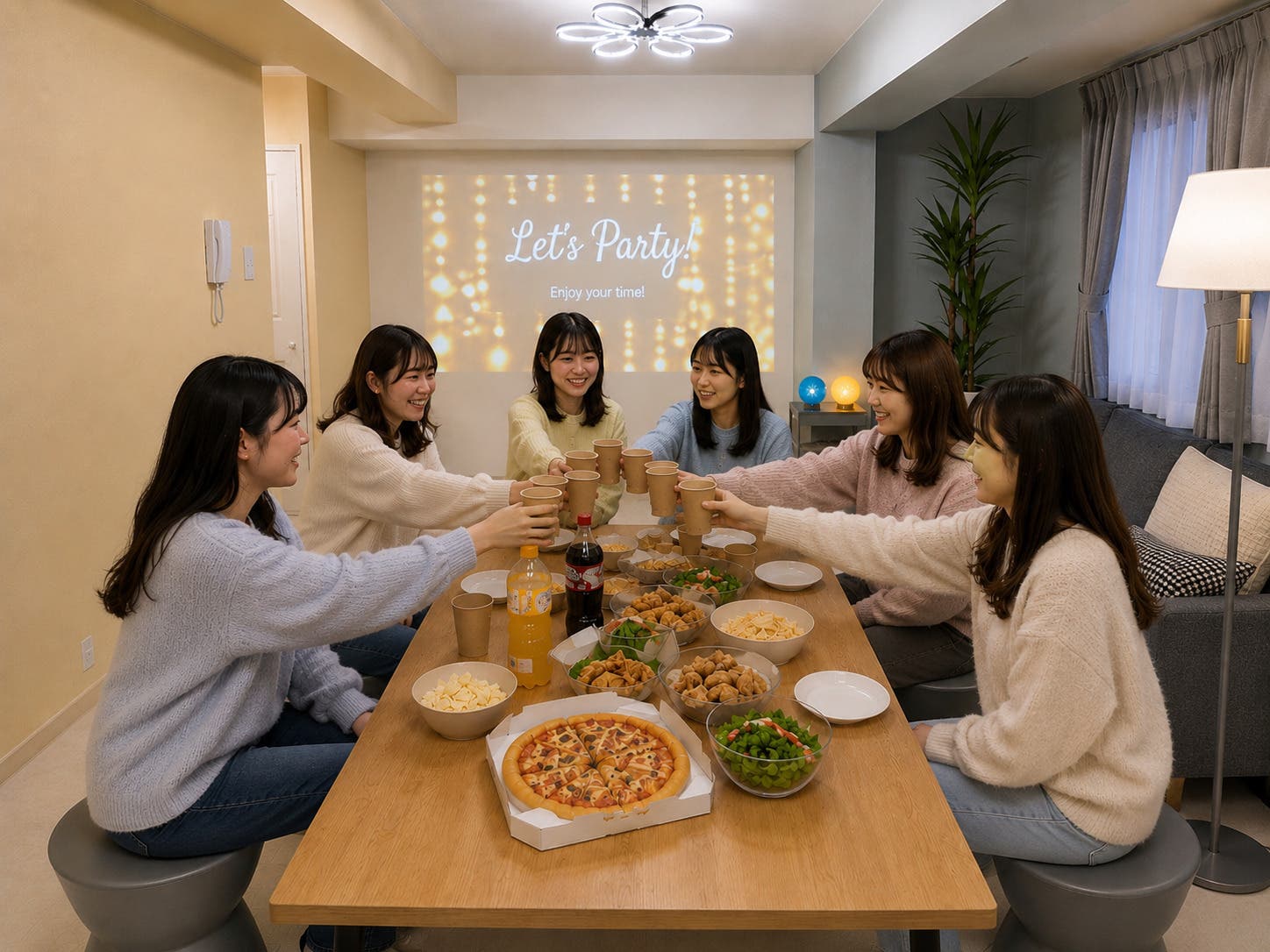 🌿福島駅徒歩3分（大阪・梅田から1駅）会議室・パーティー・懇親会🥂 プロジェクター📽️Wi-Fi無料✨ビジネスに最適💻の写真7