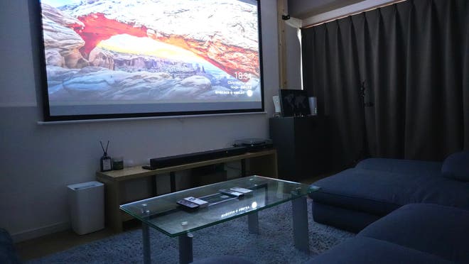 🎥120インチスクリーン🎥高崎駅繁華街すぐ近く♪プロジェクター付きレンタルスペース♪映画📽️ゲーム🎮を楽しもう♪の写真1
