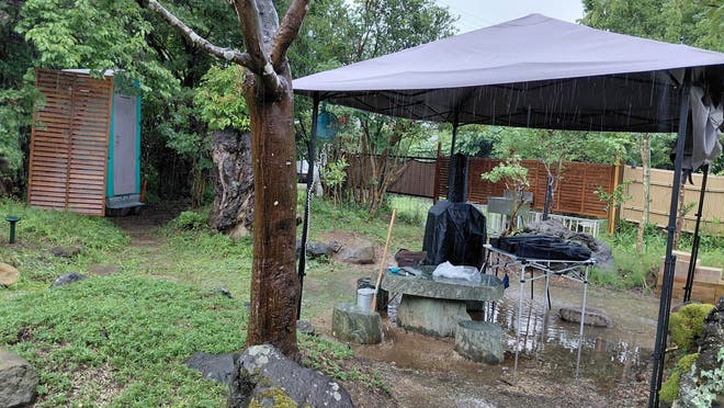 【新潟市西蒲区】約47坪の庭を貸切|BBQ・ピザ窯・プールの写真16