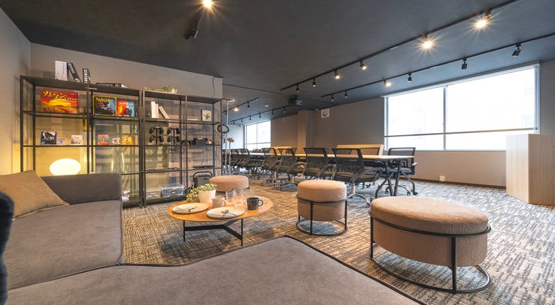 スペモ🏘️駅近✨会議🏢飲み会🍻サテライトオフィス💻撮影🎥セミナー⌨️882_SpemoLOUNGE人形町