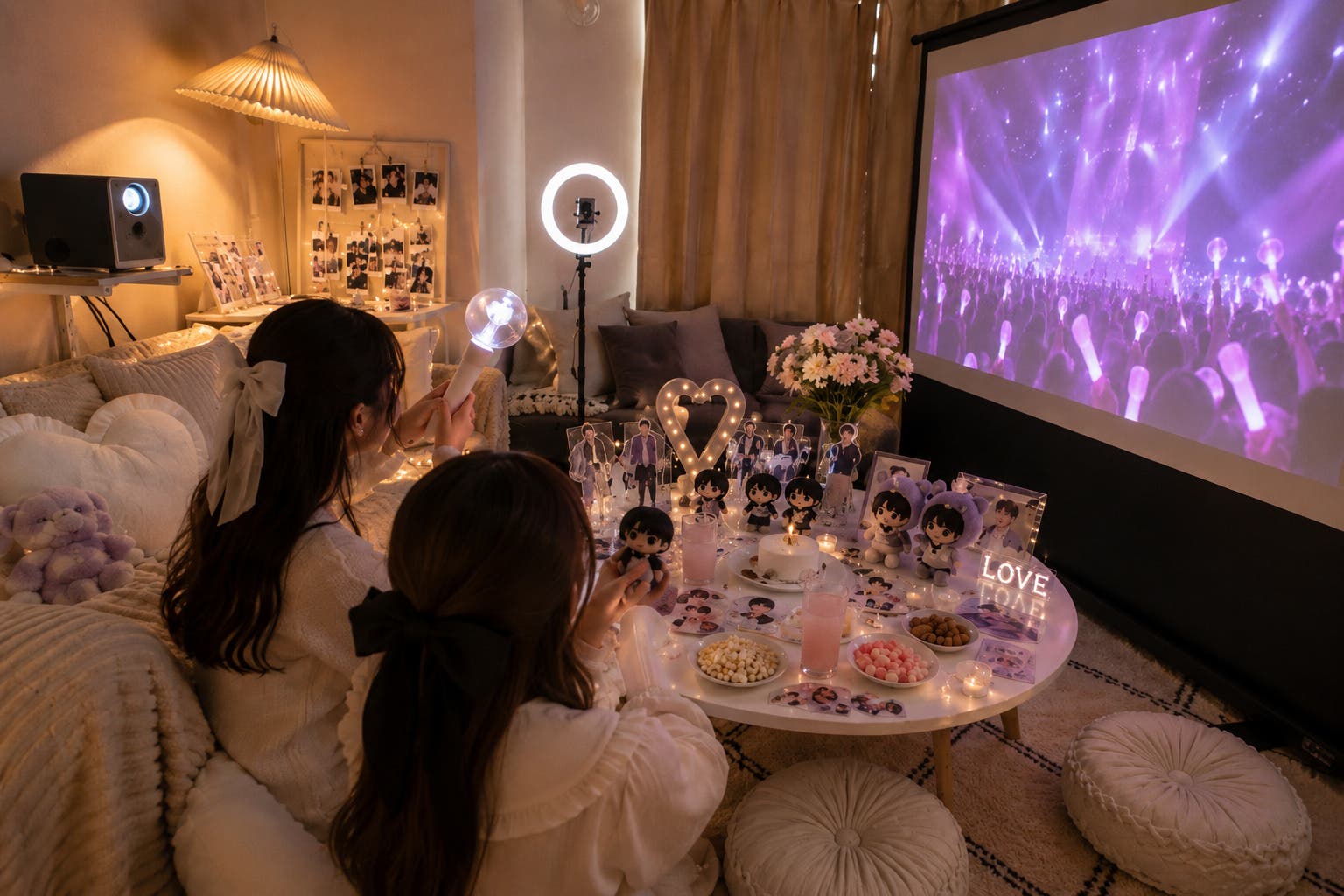 【栄駅徒歩5分🚶】最大8名✨推し活🎀女子会💖誕生日会🎂白カフェ風🤍Switch🎮コスプレ👗撮影📸  の写真2