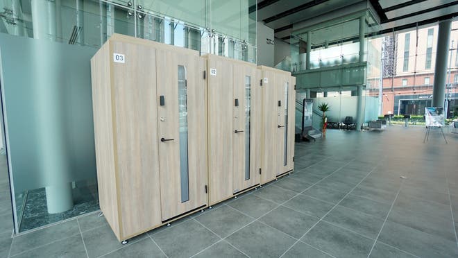 <TKPビズ BOX ガーデンシティPREMIUM名古屋太閤No.2>1人用個室🚪光回線Wi-Fi📶電源🔌テレワークの写真5