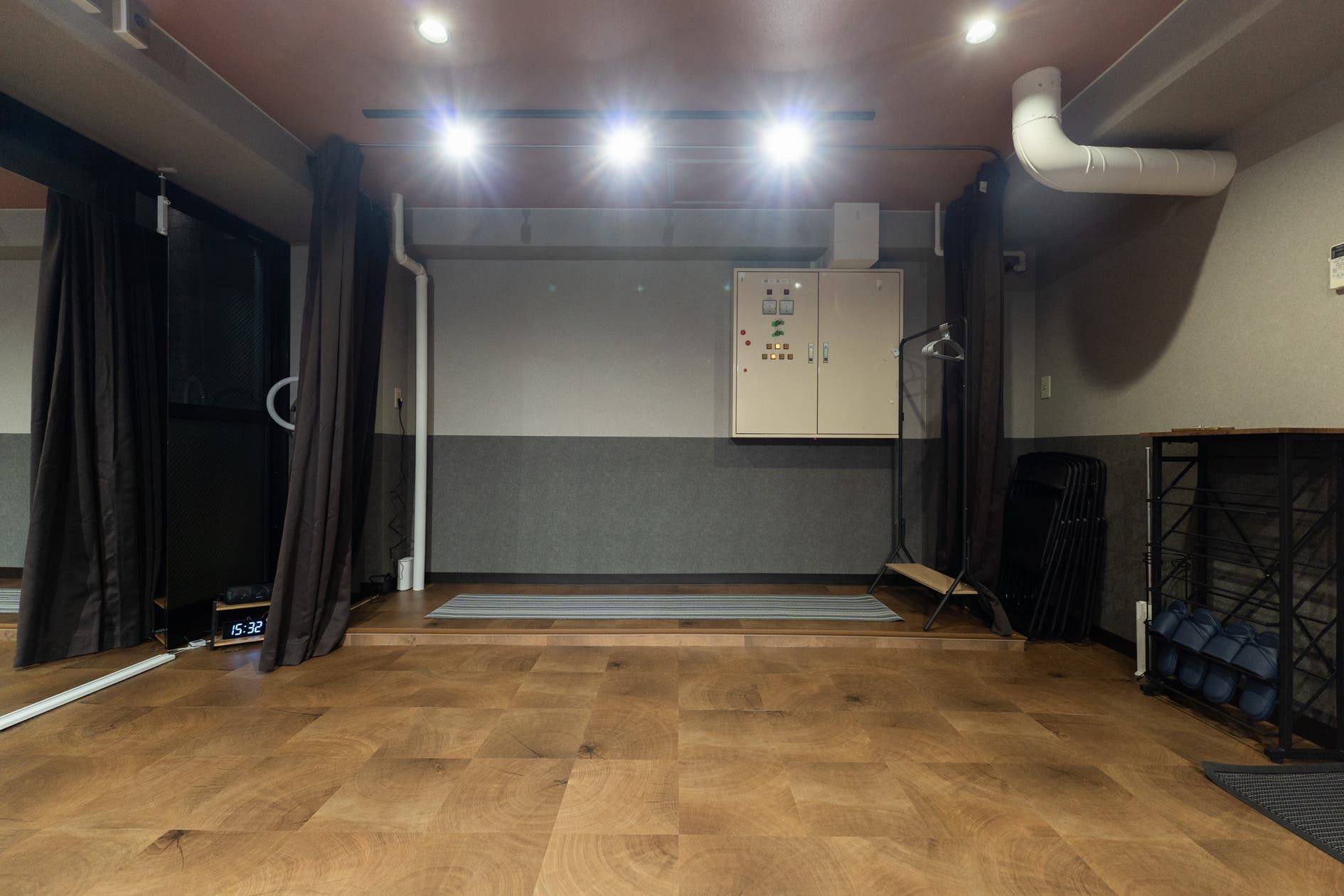 NEW!【巣鴨駅5分】大型鏡4.8ｍ広さ30㎡の地下スタジオでダンス・歌や楽器練習・トレーニング・演劇におすすめの写真12