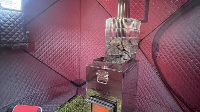 【掲載記念キャンペーン】炭と食材があればBBQ🉑アウトドア設備完備の青空テラス!【ルーフトップ高辻】の写真9