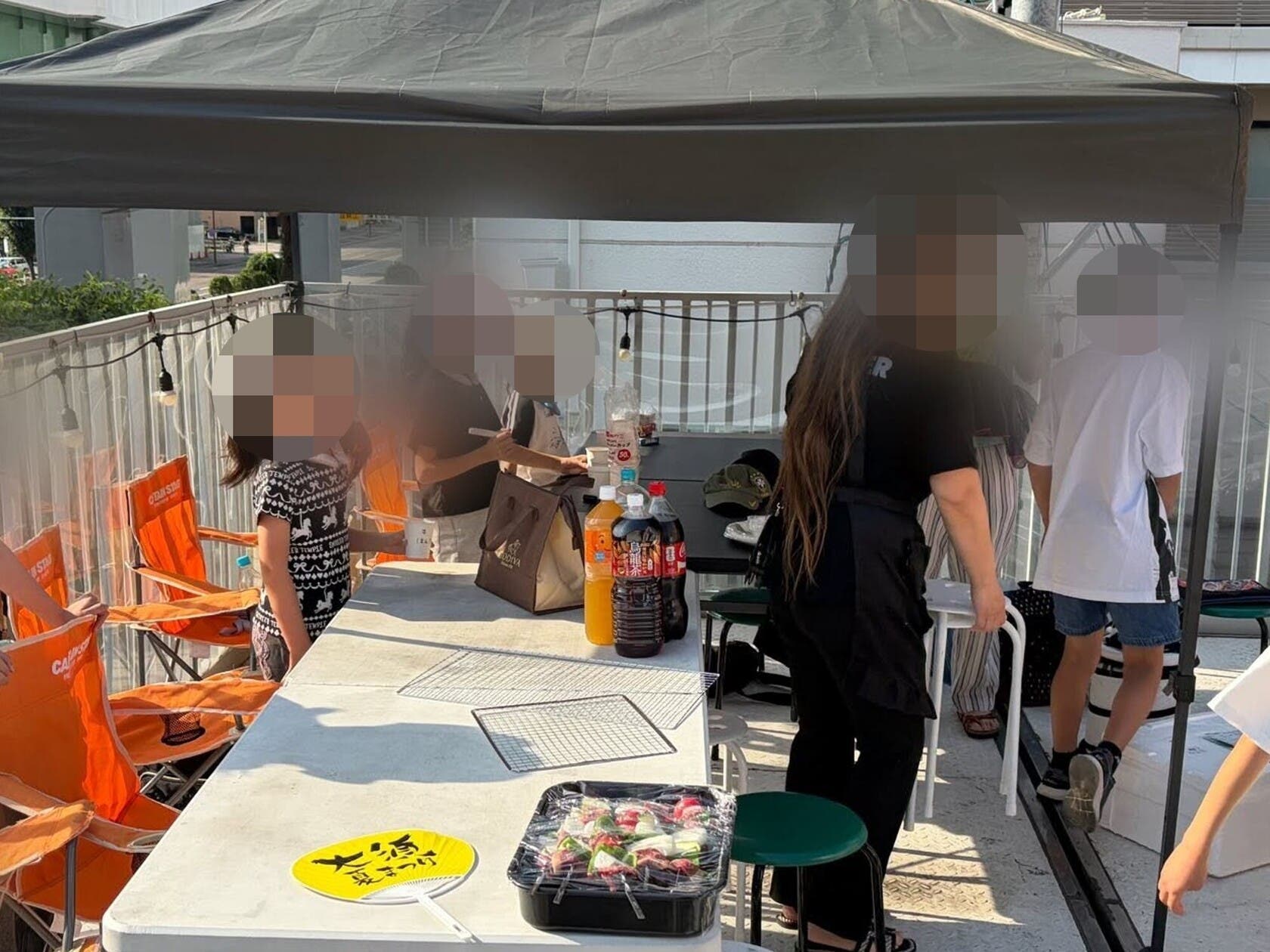 【掲載記念キャンペーン】炭と食材があればＢＢＱ🉑アウトドア設備完備の青空テラス！【ルーフトップ高辻】の写真5
