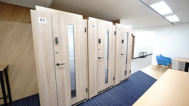 <TKPビズ BOX ガーデンシティ渋谷No.1>1人用個室🚪光回線Wi-Fi📶電源🔌テレワーク/オンライン会議の写真5