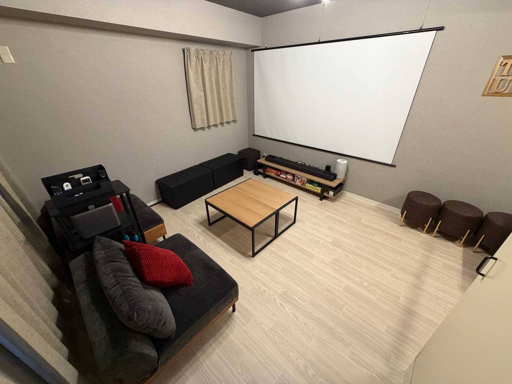 NEW🎊最大17名🉐コスパ💰ﾌﾟﾛｼﾞｪｸﾀ-📽️映画🍿デート💓ゲーム🎮女子会💗推し活🌟THEATER梅田の写真1