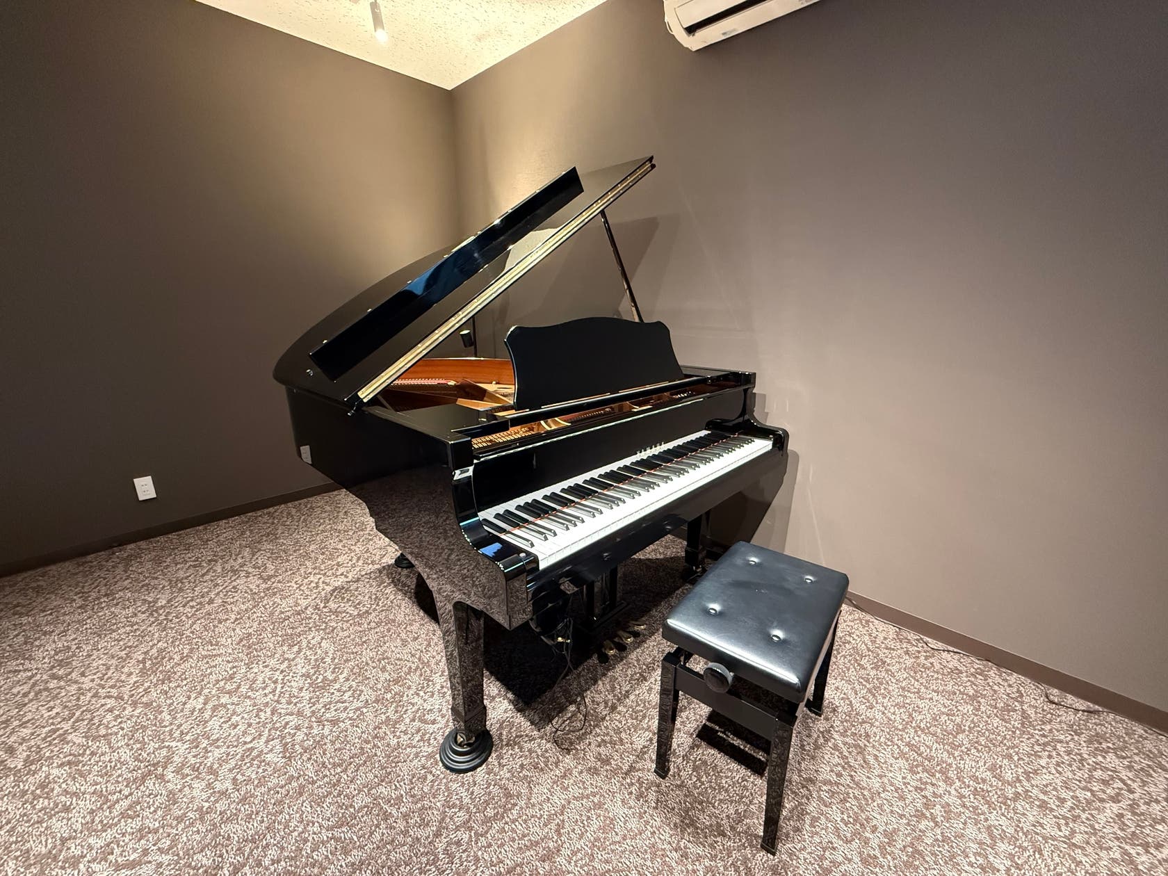 【二子玉川駅徒歩2分】 12.28㎡/消音機能付き！グランドピアノ備え付きの音楽スタジオ。練習などに最適です。 room5の写真5
