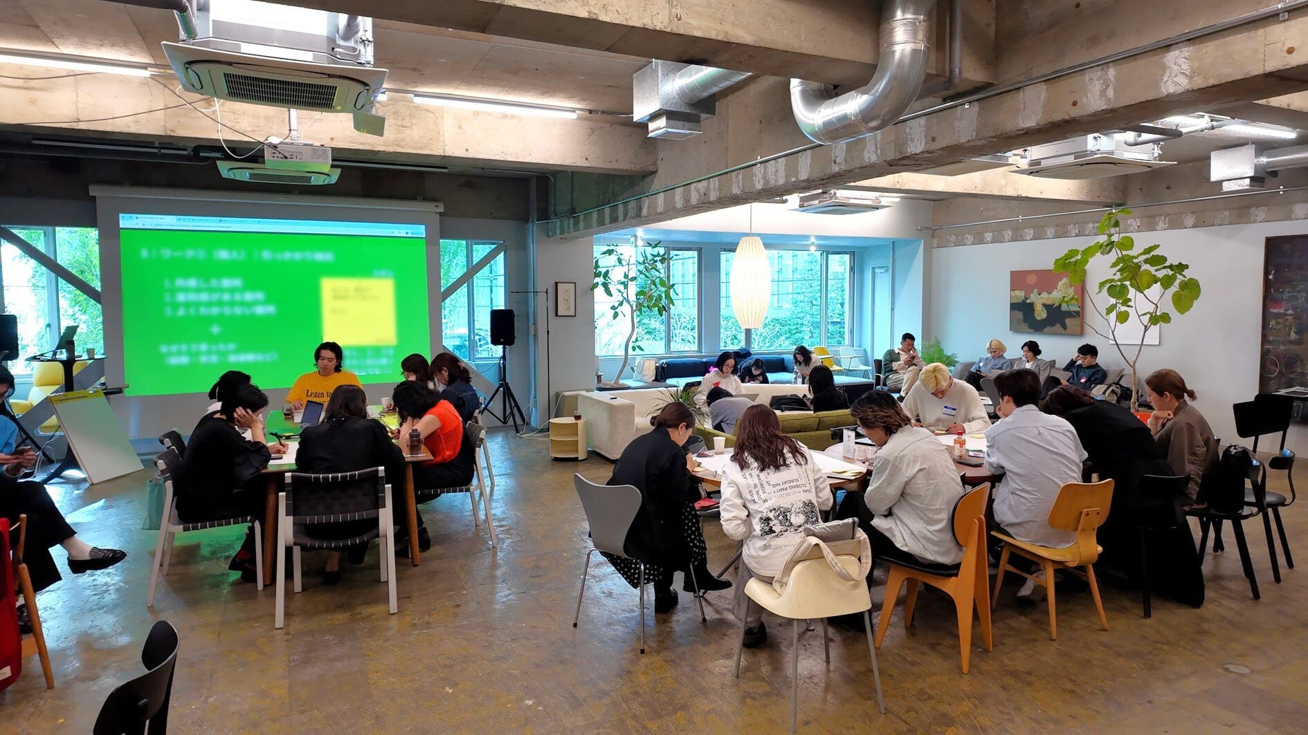 【永田町駅2分・100名対応】社員総会/セミナー/懇親会等にオススメ｜こだわりのインテリア｜212㎡の広々空間の写真16