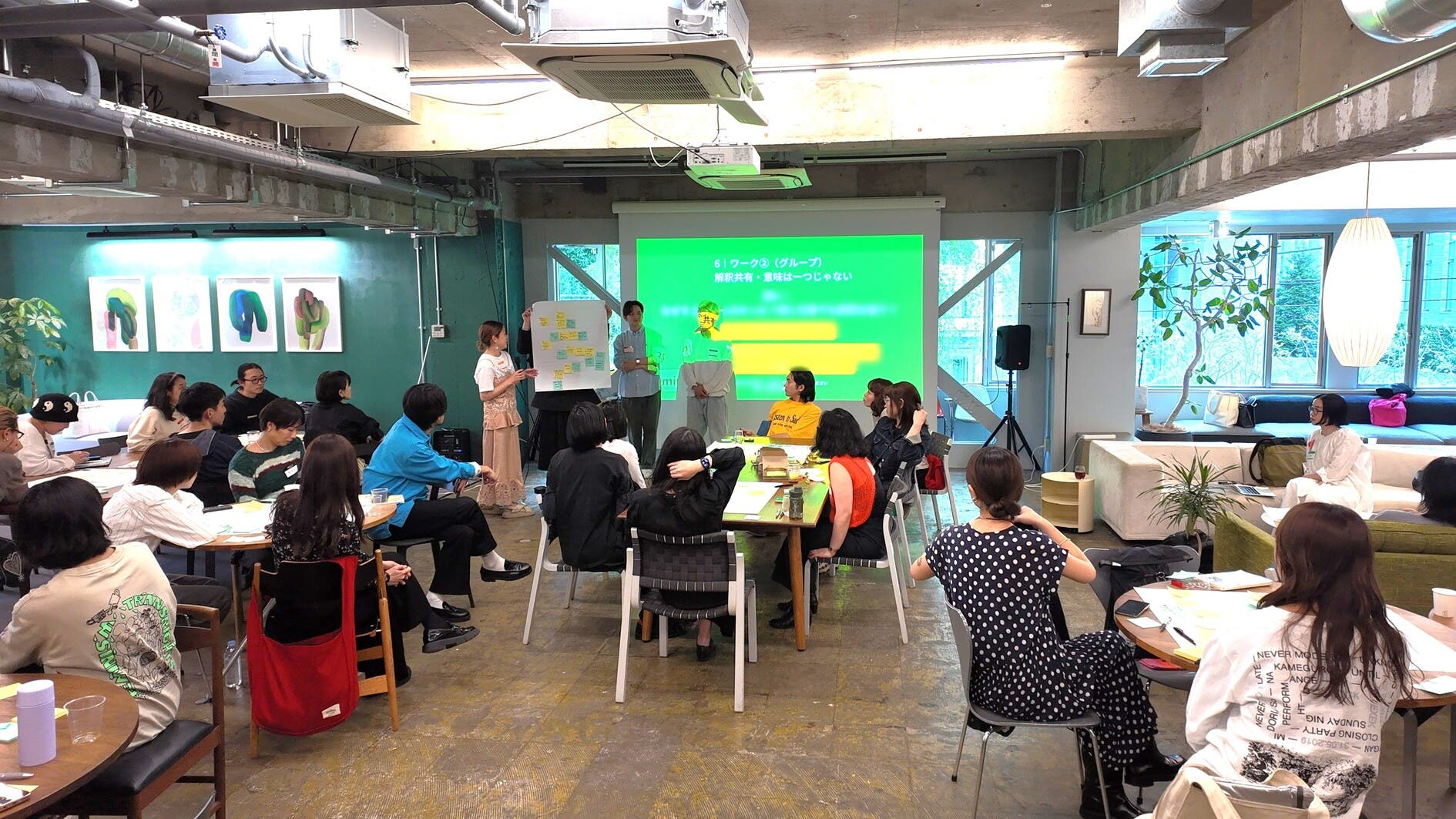 【永田町駅2分・100名対応】社員総会/セミナー/懇親会等にオススメ｜こだわりのインテリア｜212㎡の広々空間の写真17