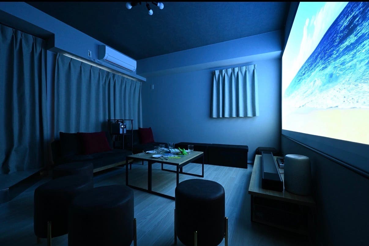 NEW🎊最大17名🉐コスパ💰ﾌﾟﾛｼﾞｪｸﾀ-📽️映画🍿デート💓ゲーム🎮女子会💗推し活🌟THEATER梅田の写真2