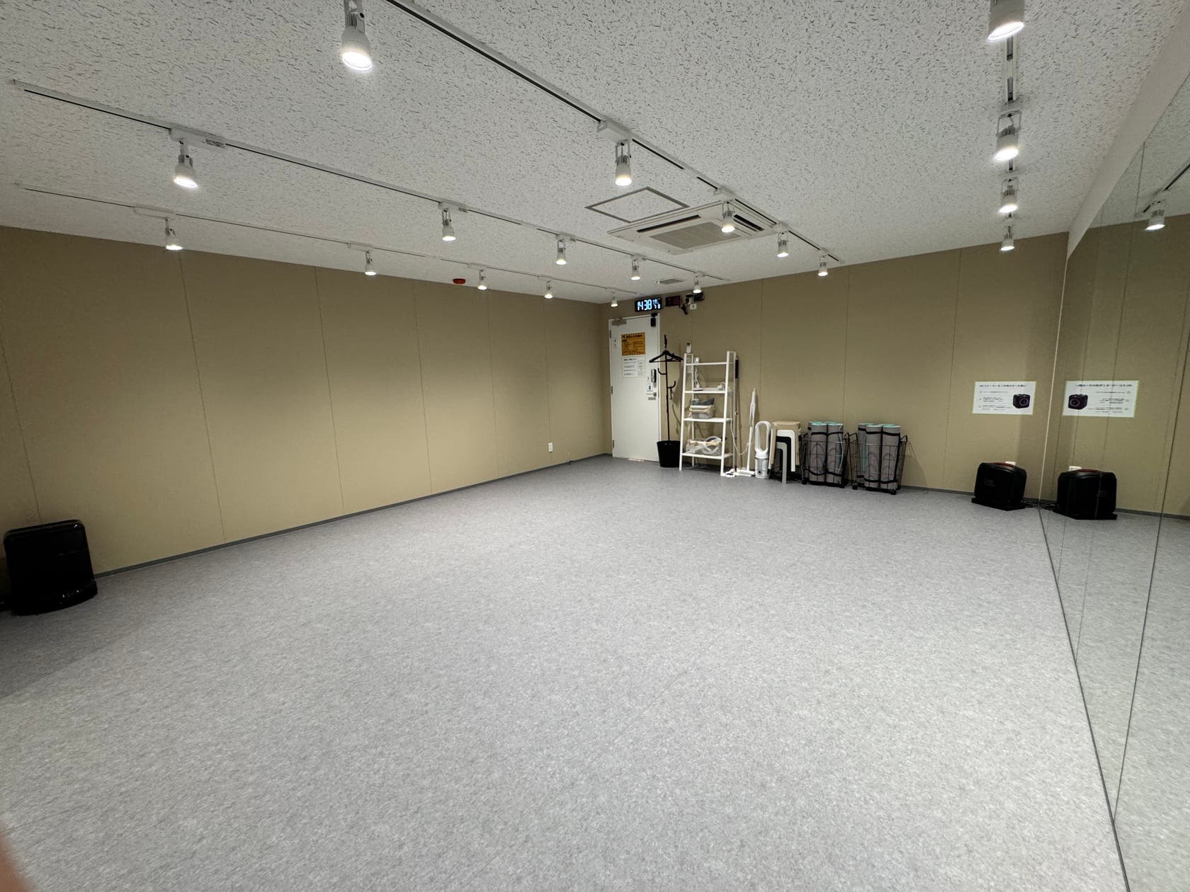 【横浜駅徒歩５分】29.1㎡/ダンスやヨガ等の各種運動に適したスタジオルーム。レッスン等活用可能です（ルービー横浜 room7）の写真6