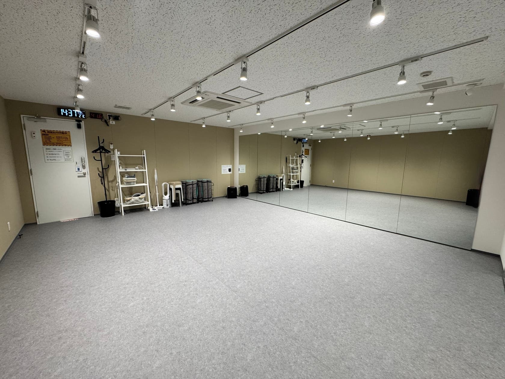 【横浜駅徒歩５分】29.1㎡/ダンスやヨガ等の各種運動に適したスタジオルーム。レッスン等活用可能です（ルービー横浜 room7）の写真7