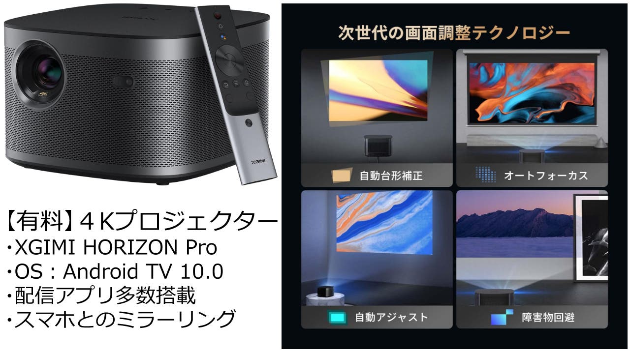 【有料】プロジェクターの画像1