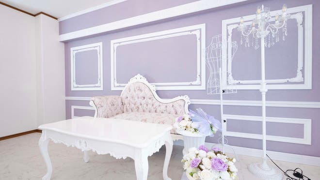 purple&ice💜天神・赤坂2面背景🎀ロココ調撮影スタジオ|生誕祭|南向き|ポトレ|コスプレ|推し活|配信|商用利用の写真9