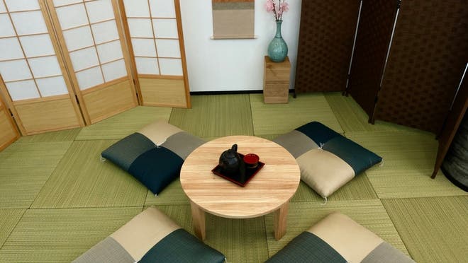 【京都・南区】自然光×和室×4色背景紙|撮影・茶会・ワークショップに使える貸切空間の写真6